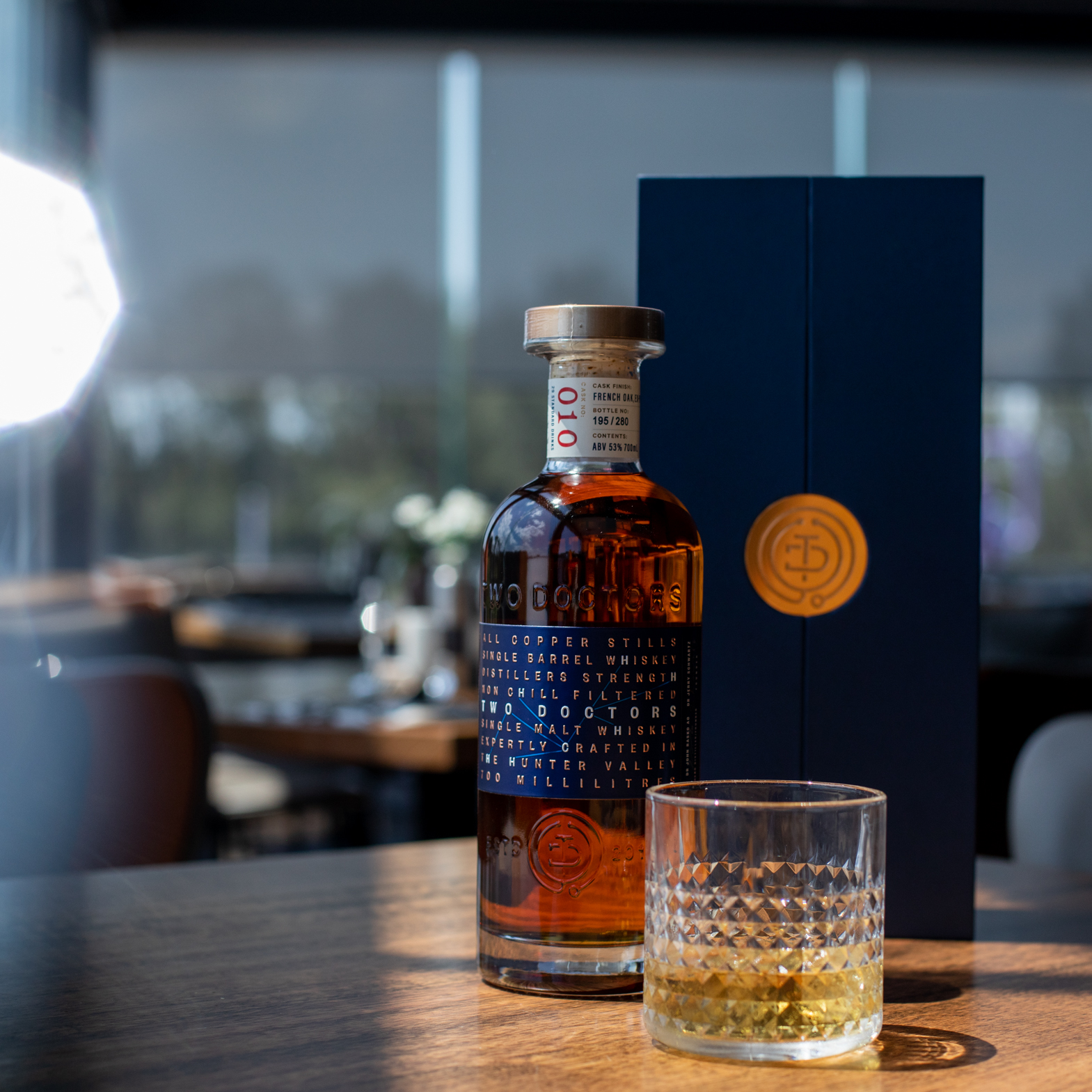 Two Doctors Whiskey - Rydges Resort Hunter Valley